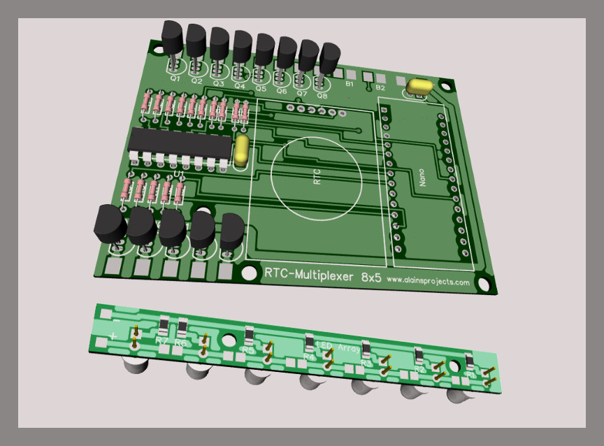 New PCB Order For My Multiplexer – Alain's Projects
