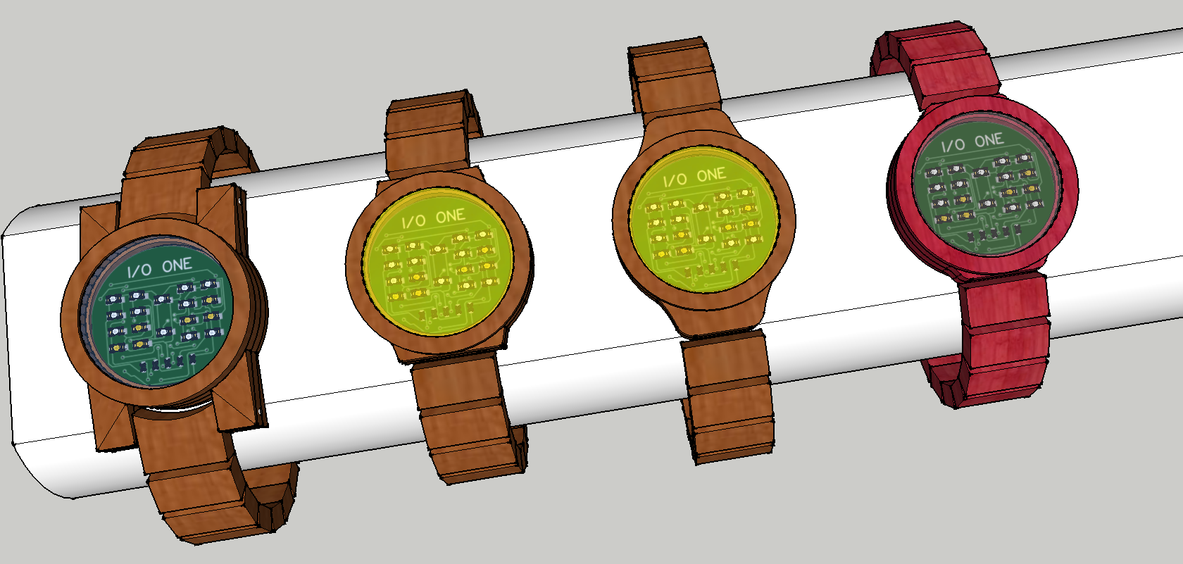 Binary Watch With 18 LED’s – Alain's Projects